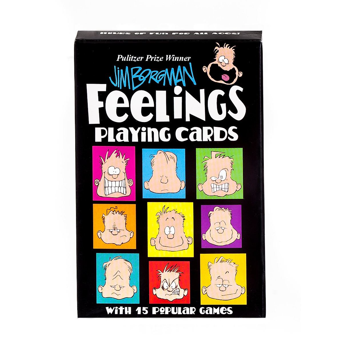Feelings Playing Cards by Jim Borgman Pulitzer Prize Winner