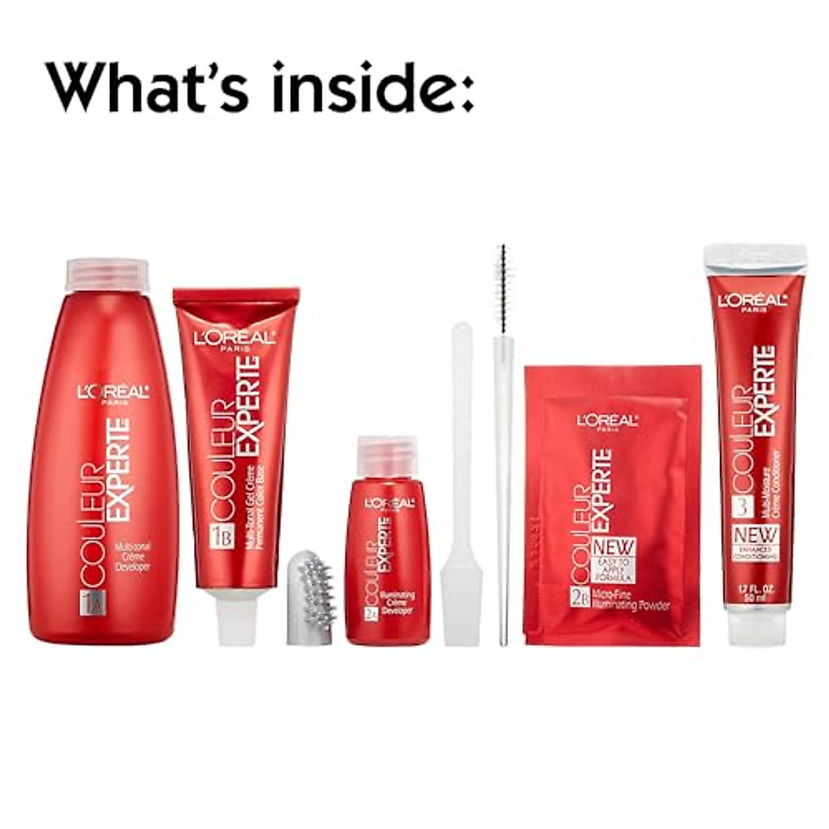 L'Oreal Paris Couleur Experte 2-Step Home Hair Color and Highlights Kit, French Éclair