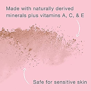 Neutrogena Mineral Sheers Lightweight Loose Powder Makeup Foundation with Vitamins A, C, & E, Sheer to Medium Buildable Coverage, Skin Tone Enhancer, Face Redness Reducer, Natural Beige 60,.19 oz