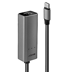 LINDY USB 3.1 Type C to 2.5G Ethernet Converter