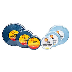 Sunsolar Heavy Duty Backwash Hose - 1.5" Discharge Hose for Swimming Pool Filters - Deluxe Pool Hose for Inground & Above Ground Pools - Durable, Flexible, Strong & Long Lasting - 50 Feet Long, Blue