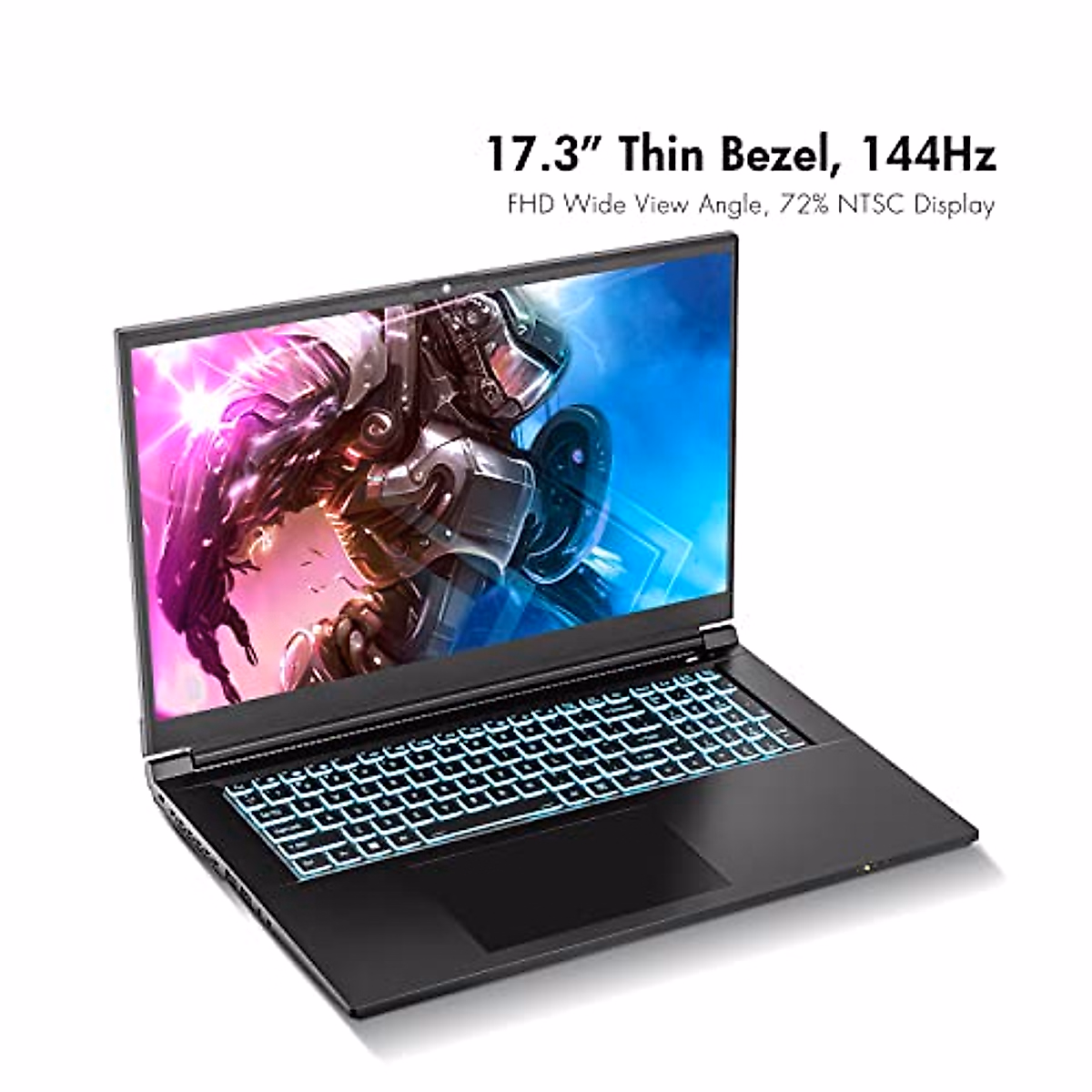Sager 2023 NP7881E Gaming Laptop, 17.3 Inch FHD 144Hz 72% NTSC, Intel i9-13900HX, RTX 4070 8GB, 64GB RAM, 2TB Gen4 NVMe SSD, TBT 4, Win 11
