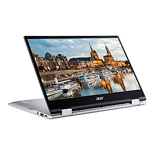 2022 Acer Convertible 2-in-1 Chromebook-13inch Frameless FHD IPS Touchscreen, Qualcomm 8-Core Processor, 4GB DDR4 Ram, 64GB eMMC SSD, Webcam, Chrome OS (Renewed) (Silver)
