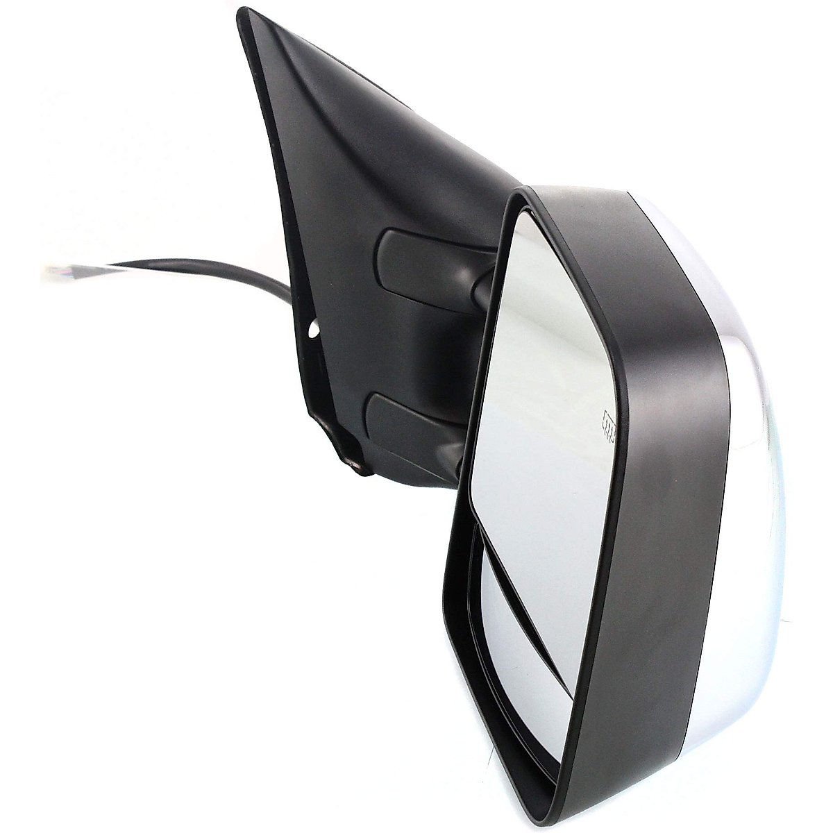 Kool Vue Driver & Passenger Side Power Heated Towing Mirrors for Nissan Titan 2004-2015 With Memory Chrome With Towing Package
