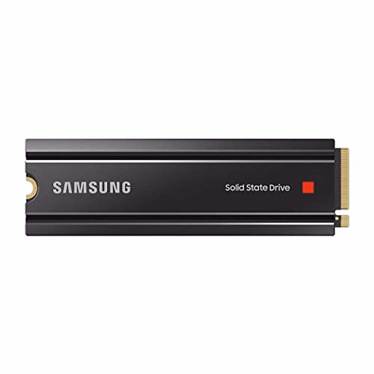 SAMSUNG 980 PRO SSD with Heatsink 2TB PCIe Gen 4 NVMe M.2 Internal Solid State Drive + 2mo Adobe CC Photography, Heat Control, Max Speed, PS5 Compatible (MZ-V8P2T0CW)