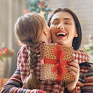 Konsait Animal Prints Wrapping Paper, 12 Sheets 29" x 20" Leopard Zebra Giraffe Tiger Snakes Cow Patterns Wrap Packaging Paper Assortment for Birthday Holiday Animal Themed Party Decoration Supplies