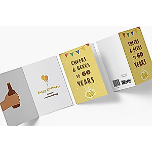 Funny 60th Birthday Card – Funny 60 Years Old Anniversary Card – Happy 60th Birthday Card – Beer 60th Birthday Card – with A Red Envelope