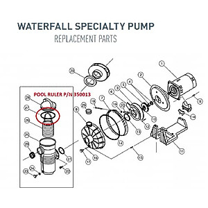 Pool Ruler 350013 Pentair Pump Lid O-Ring 2 Pack + Lubricant - IntelliFlo, WhisperFlo, More