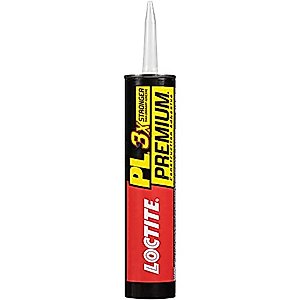 Loctite 1390595 Polyurethane Construction Adhesive, Single, Tan, 10 Fl Oz