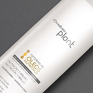 Linha Plant (Nutricao e Brilho) Natura - Condicionador 300 Ml - (Natura Plant (Nourishing & Bright) Collection - Conditioner 10.14 Fl Oz)