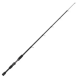 Quantum Embark Telescopic Spinning Fishing Rod, 18-Inches to 6-Foot 6-Inch Telescopic Fishing Pole, IM6 Graphite Fishing Pole, Moderate Action, Medium Power, Split-Grip EVA Handle, Black