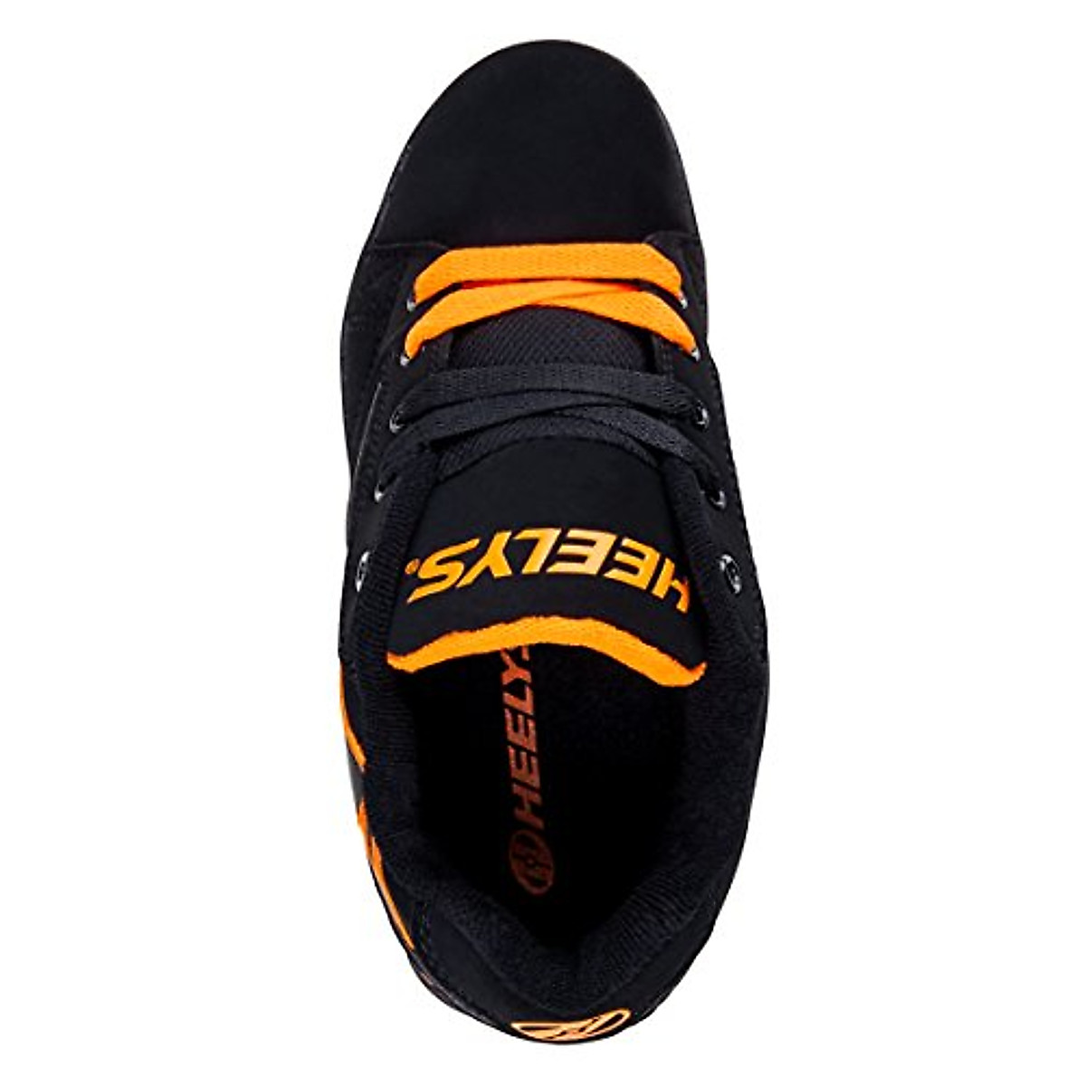 Heelys Kids Propel Skate Shoe, Black/Orange, 5