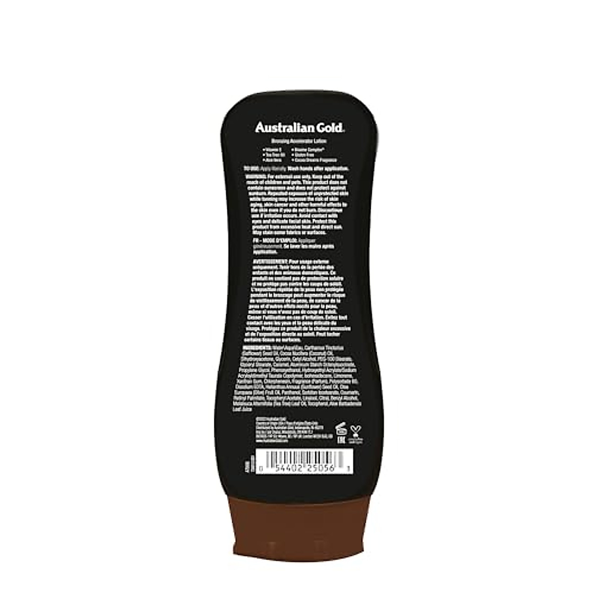 Australian Gold Dark Tanning Accelerator Lotion With Bronzer, 8 Ounce, New Package Same Formula, B003GX5SSC