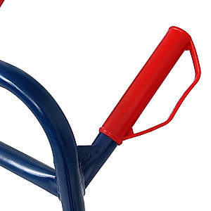 Lykos 440lbs Heavy Duty Stair Climbing Moving Dolly Hand Truck Warehouse Appliance Cart Blue