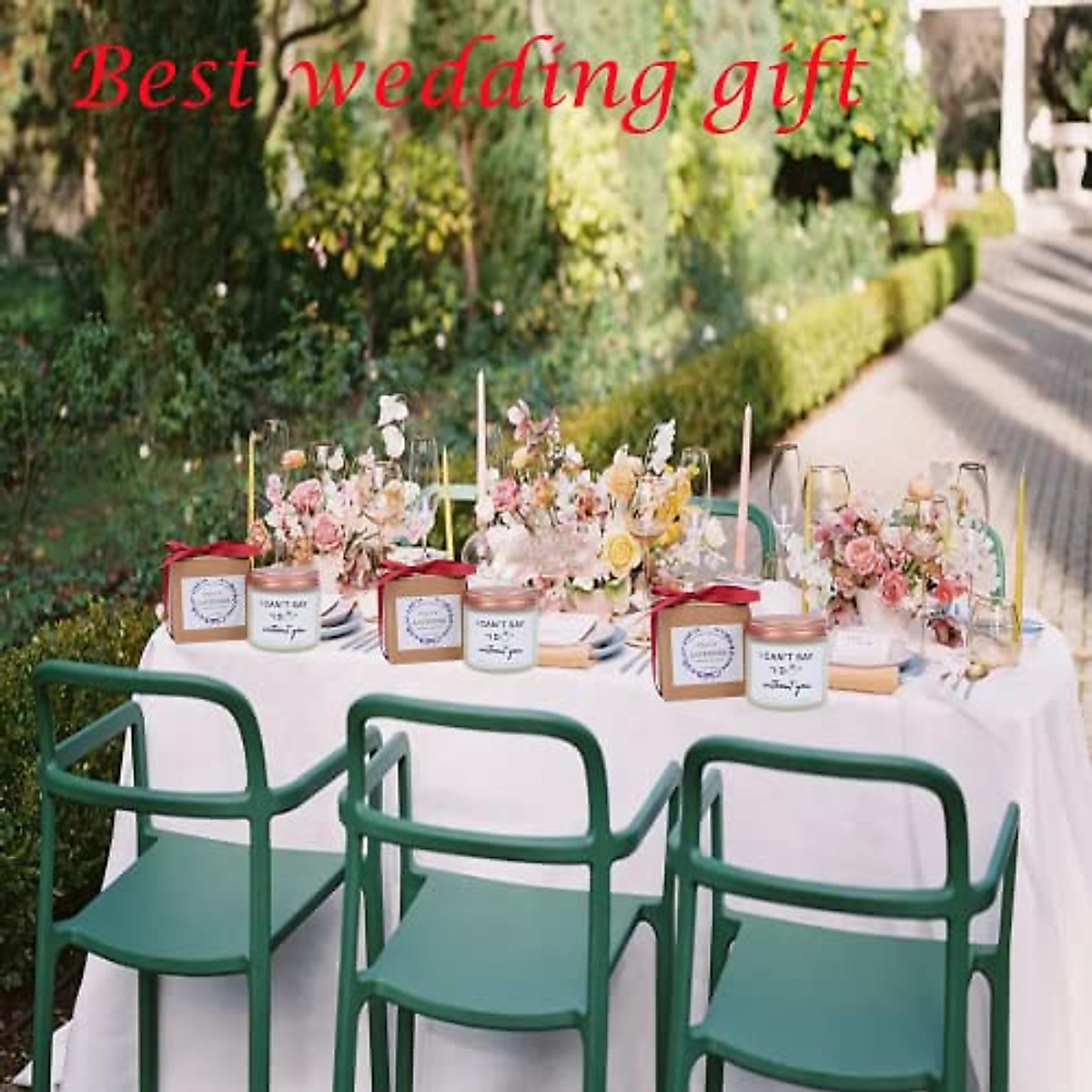 I Can't Say I Do Without You Lavender Scented Candles, Gifts for Engagement, Bridesmaid, Girlfriend, Husband, Boyfriend, Wedding Day