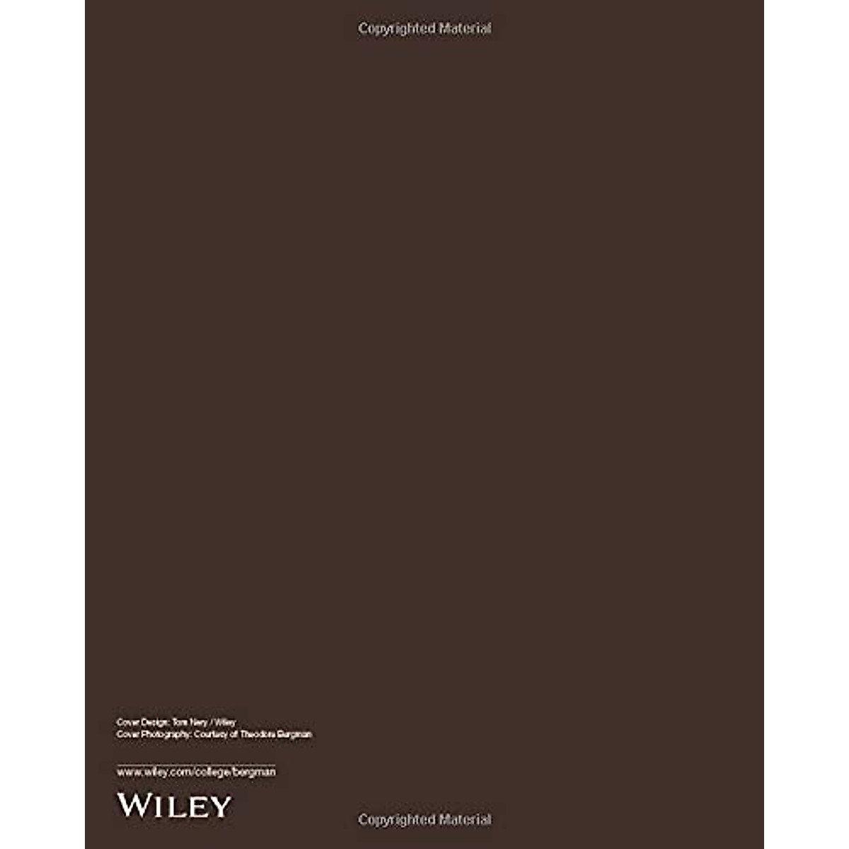 Fundamentals of Heat and Mass Transfer