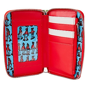 Where's Waldo Allover Print Zip Around Wallet