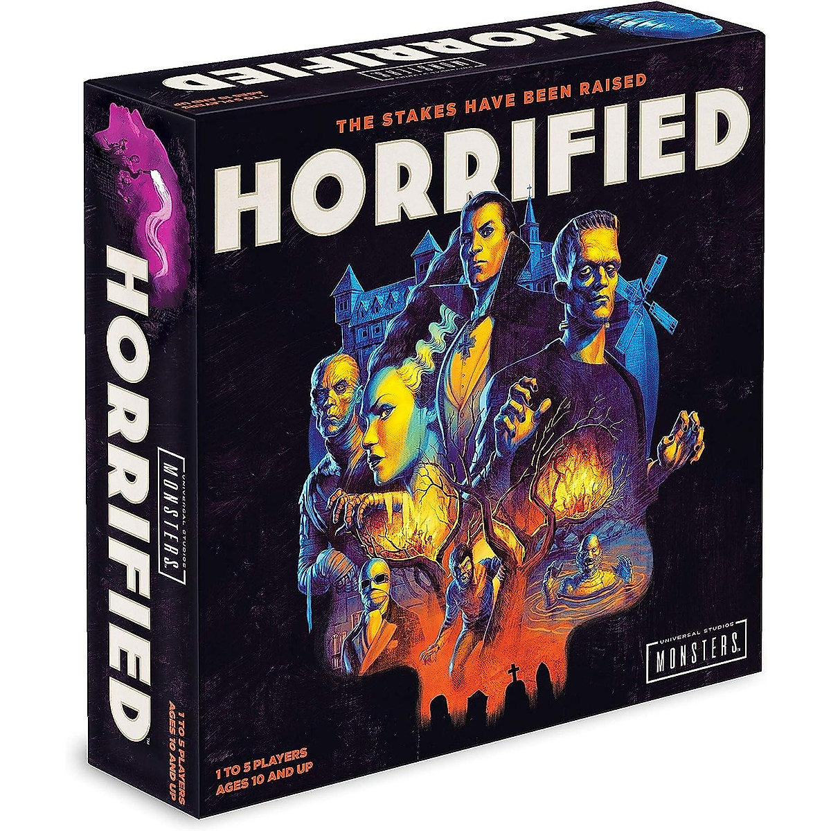 Ravensburger Horrified: Universal Monsters Strategy Board Game | Age 10 & Up | Co-Operative Gameplay | Unique Monster Challenges | Perfect for Family Game Night