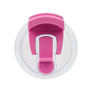 Pelican Hydration Pelican Traveler™ 22 oz Vacuum Insulated Tumbler - Stainless Steel Double Wall Travel with Dual Lid, Powder Coated Insulated Coffee Mug For Hot Cold Drinks, Orchid