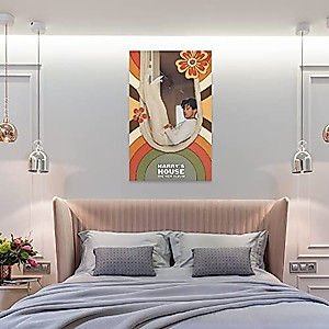 Harry's music House Styles Music Album Cover Posters (2) Canvas Wall Art Prints for Wall Decor Room Decor Bedroom Decor Gifts 08x12inch(20x30cm) Unframe-style