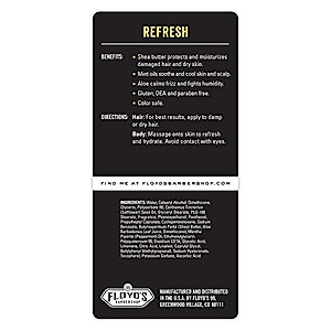 Floyd's 99 Refresh Hair and Body Conditioner - Moisturizing - Soothing - Calming - 33 oz.