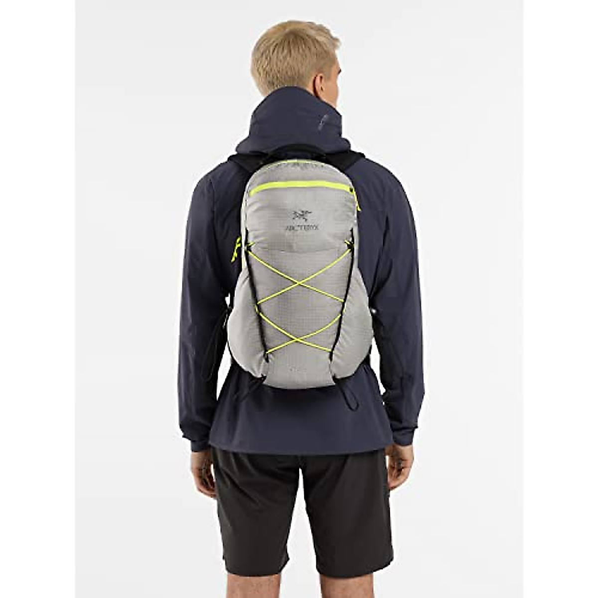 Arc'teryx Aerios 15 Backpack Men's | Light Durable Day-Hiking Pack | Pixel/Sprint, Regular