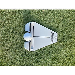 FLIGHT DECK Tour - Outdoor Use - Golf Putting Training Aid - Develop Solid & Square Impact - Original Tour Model - Trains Alignment & Perfect Impact Position - USA-made - Designed by PGA Coach