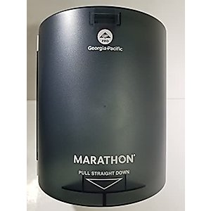 Marathon Center Pull Towel Dispenser Clear