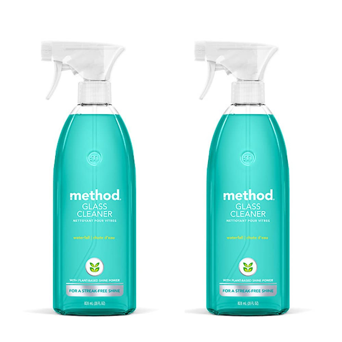 Method Glass Cleaner, Waterfall Scent, 28 oz. (2 Pack)