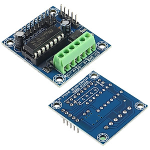 MELIFE 5pcs Mini 4 Channel L293D Motor Driver Shield Expansion Board Module High Voltage Current Module.