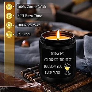 SOGLIM Scented Candle - Romantic Mens Gifts, Husband Gifts from Wife - Gifts Anniversary for Him, Boyfriend, Ex Husband Gifts - Marriage Anniversary, Wedding Anniversary, Gifts for Hubby Wife