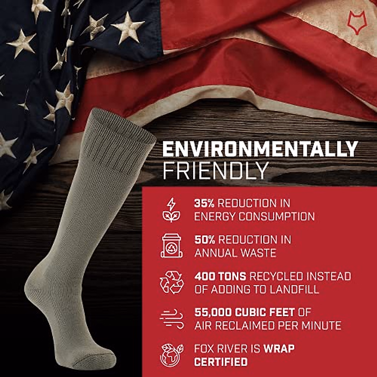 Fox River Wick Dry Socks for Men Extra Cushioned Mid Calf Boot Socks for Stuffy Free, Super Comfy and Fresh Feet - Foliage Green - X Large (6078)