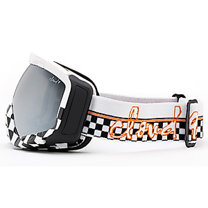 Ski Goggles Large Snow Goggles Adult Anti-Fog UV Protection Wide Angle 1 Pair