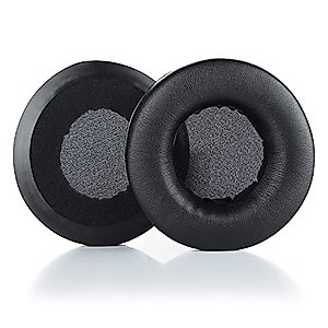 Sumugaric Replacement Ear Pads Cushion Earmuffs Compatible with Razer Kraken Pro V1 and Sennheiser HD205/HD-205/HD 205 Headphone (Black)