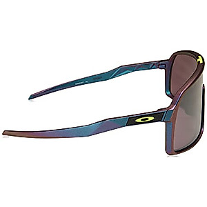 Oakley Men's OO9406 Sutro Rectangular Sunglasses, Green Purple Shift/Prizm Road Black, 37 mm