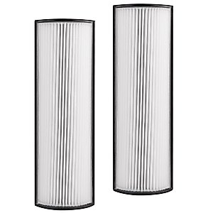 Popurure TPP440F Filter Replacement Compatible with Therapure TPP440 Air Purifier, also fit Models TPP540 TPP640 and TPP640S, with 2 True HEPA （H13）Filter