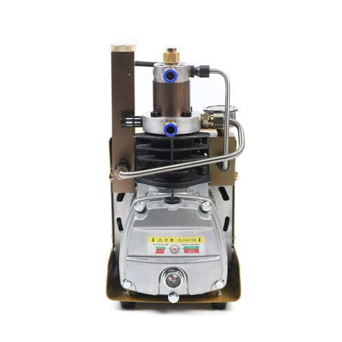 BJTDLLX 4500Psi High-Pressure Electric PCP Air Compressor, 110V 30MPa Scuba Diving Pump, Water Pump Water-cooled with Water Pipe, for Fire Fighting and Diving, Pressure and Leakage Testing