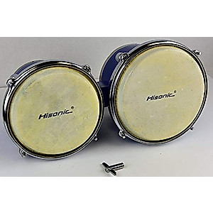 Hisonic Signature Series HS4613 Tunable Wood Bongo Set (6" & 7")