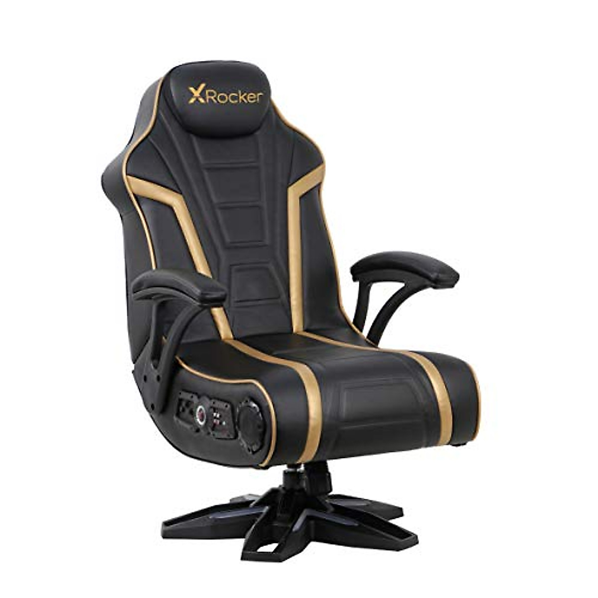 X Rocker Trident Pedestal Gaming Chair SE Pro Video Gaming Lounging Pedestal Chair Bundle