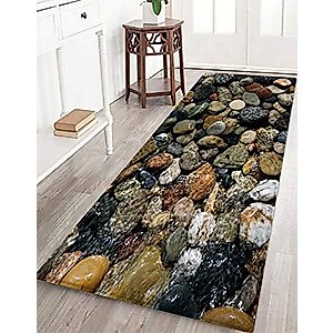 Creative House Life Bathroom Rug,Non Slip Soft Absorbent,Memory Foam Bath Runner Mat, Extra Large Size Runner Long Mat for Bath,Room,Tub,Shower Floors Mats 71 inches X 24 inches