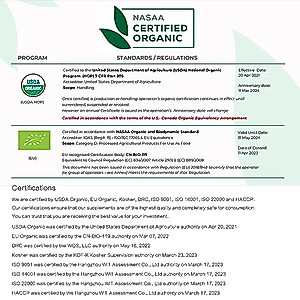 Sun I’farm Organic Star Anise, Chinese Star Anise Whole 3oz(85g), Fresh, Pure and Dried Anise Pods, Great for Cooking, Baking and Tea (3 ounce)