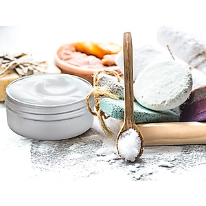 0.5 Ounce Aluminum Tin Jar 15 ml Refillable Containers Clear Top Screw Lid Round Tin Container Bottle 20 Pcs for Cosmetic,Lip Balm, Cream