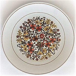 8.5" Corelle Salad Plate - One (1) Plate - Pattern: Indian Summer