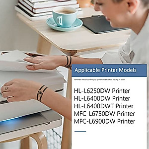 SAOUOT TN890 UItra High Yield Toner Cartridge TN-890 Compatible Replacement for Brother TN890 Toner HL-L6250DW L6400DW L6400DWT MFC-L6750DW L6900DW Printer 2-Pack Black