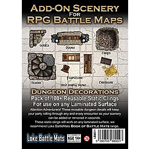 Loke Add-On Scenery for RPG Maps - Dungeon Decorations