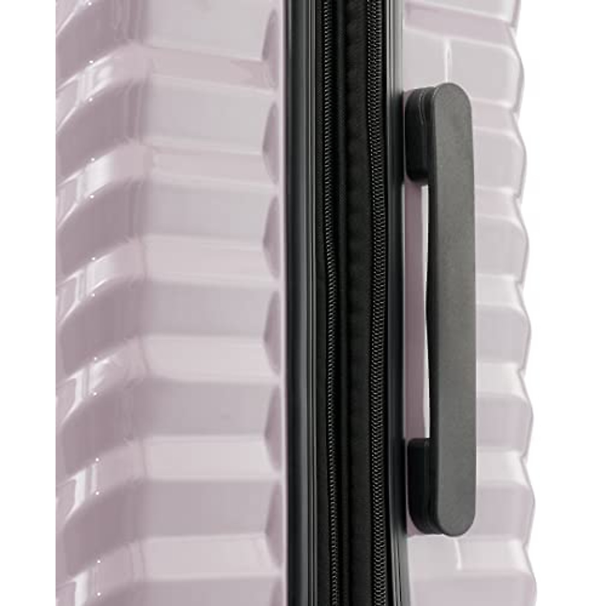 Karl Lagerfeld Paris Women's Suitcase Spinner Wheels Hardside, Lilac, One Size