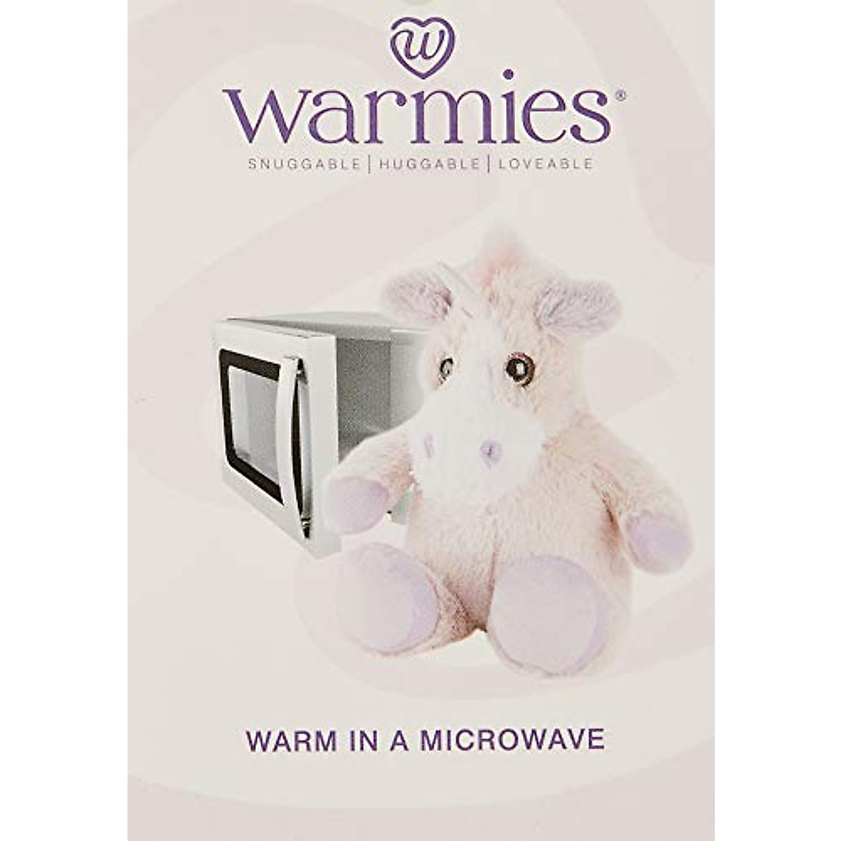 Warmies Microwavable French Lavender Scented Plush Unicorn