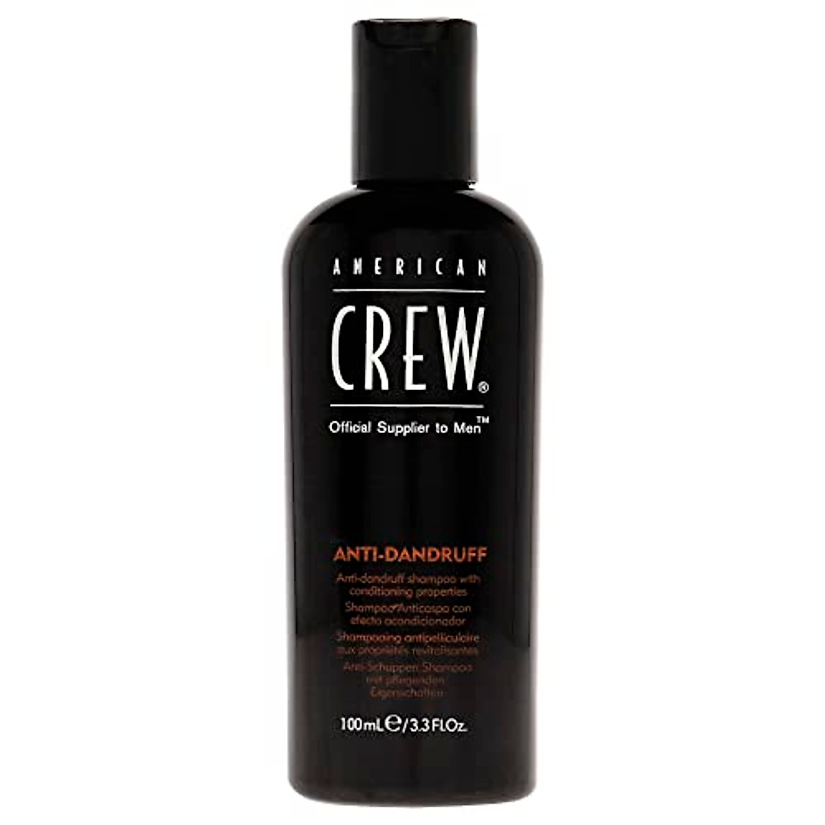 American Crew Men's Shampoo, Anti-Dandruff Shampoo, 3.3 Fl Oz