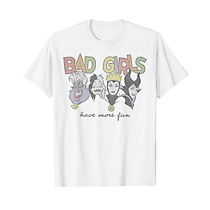 Disney Princess Villains Bad Girls Have More Fun T-Shirt