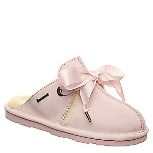 BEARPAW Women's Jolietta Pale Pink Size 7 | Women's Slippers | Women's Shoes | Comfortable & Light-Weight